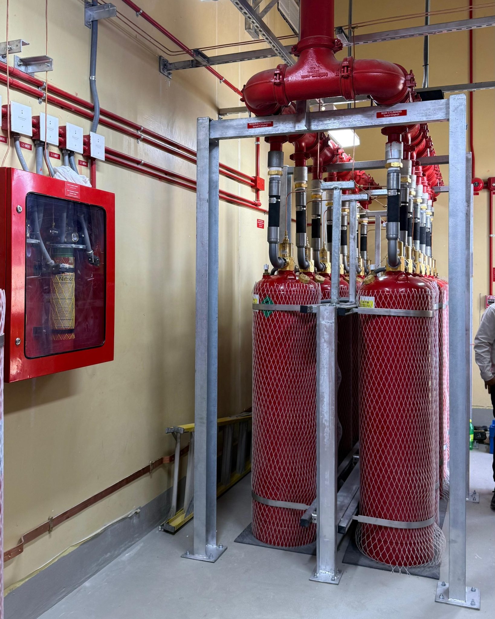 Successful Fire System Installation by SAIF Team – SAIF